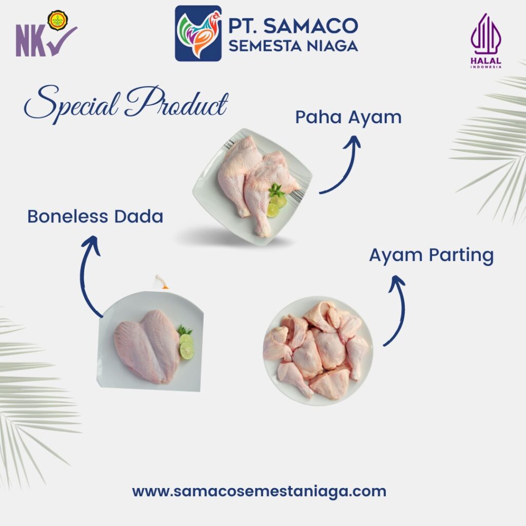 PRODUK DAGING AYAM SPESIAL DARI RUMAH PEMOTONGAN AYAM SAMACO - PT ...